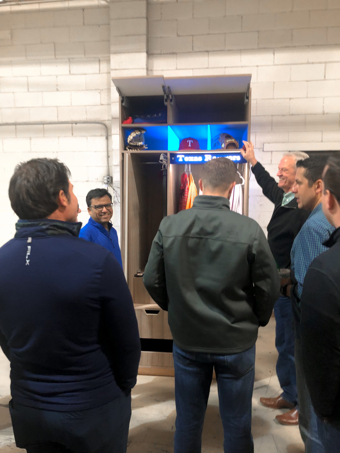 Project Insights: Texas Rangers Locker Room - blog.hollman.com