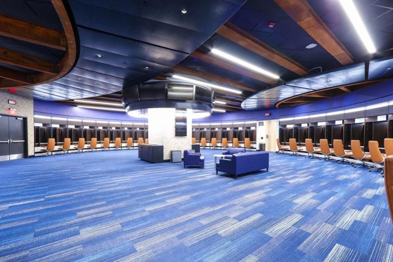 Project Insights: Texas Rangers Locker Room - blog.hollman.com