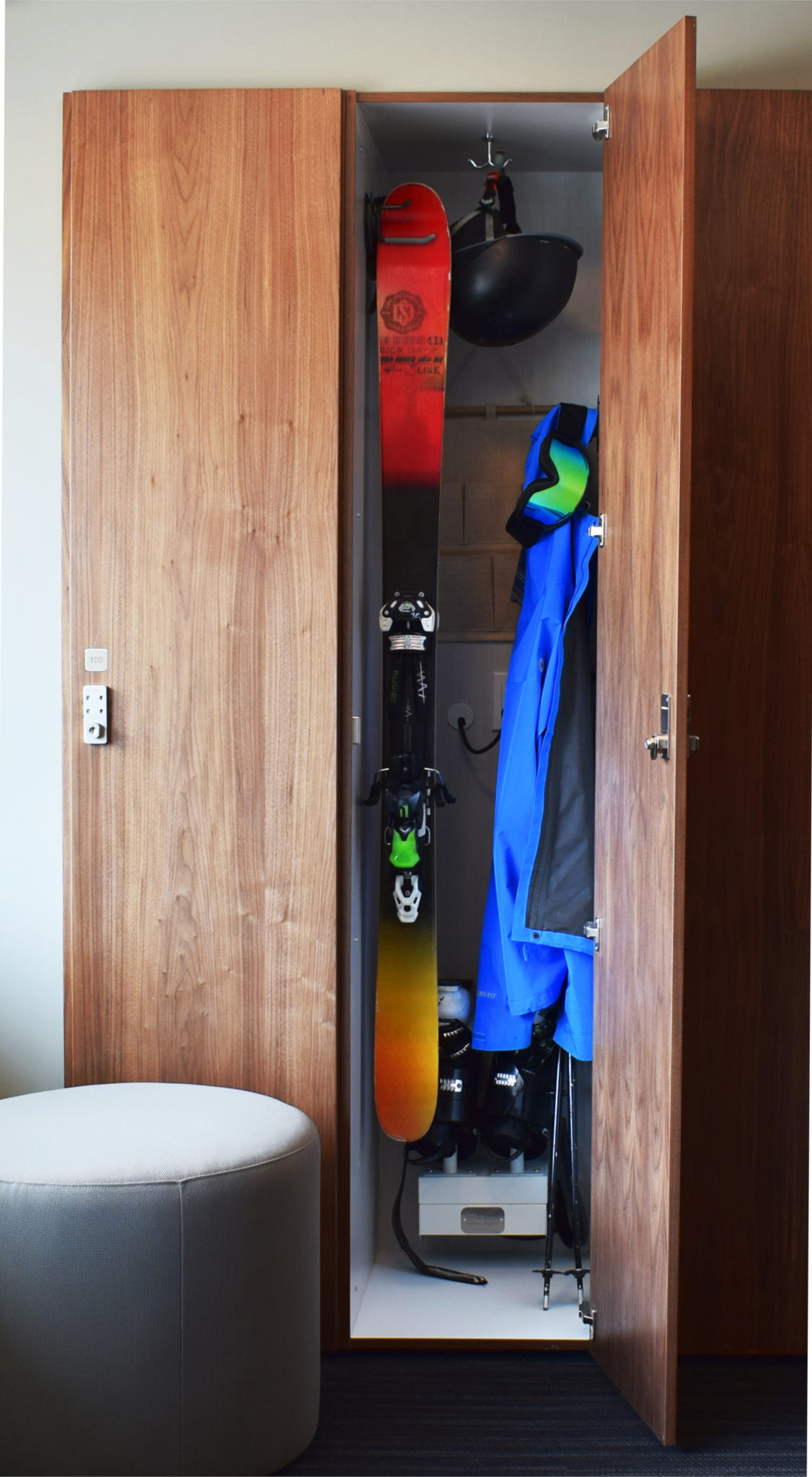 Ski Locker Amenities | Hollman Ultimate Ski Storage Solution