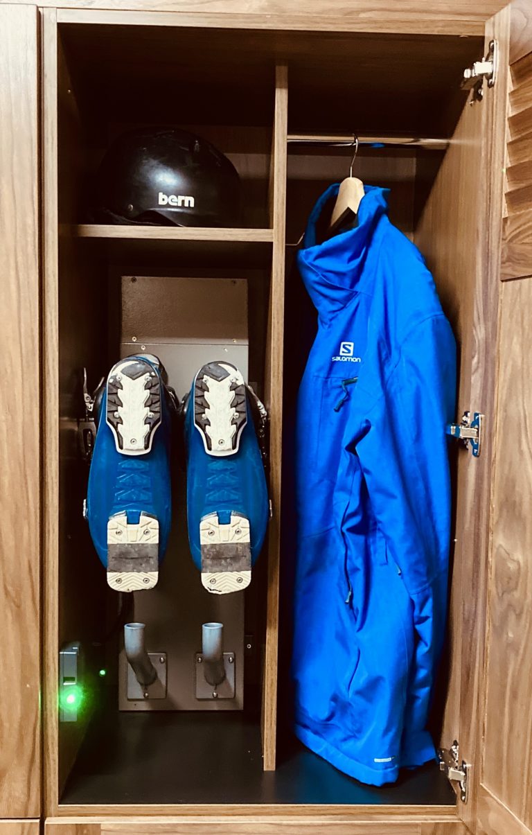 Ski Locker Amenities | Hollman Ultimate Ski Storage Solution
