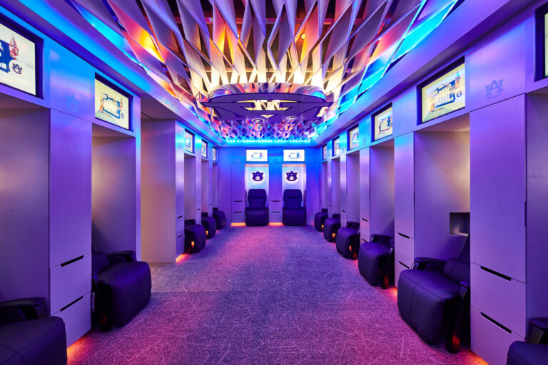 Project Insight: Auburn University Women's Basketball Locker Room