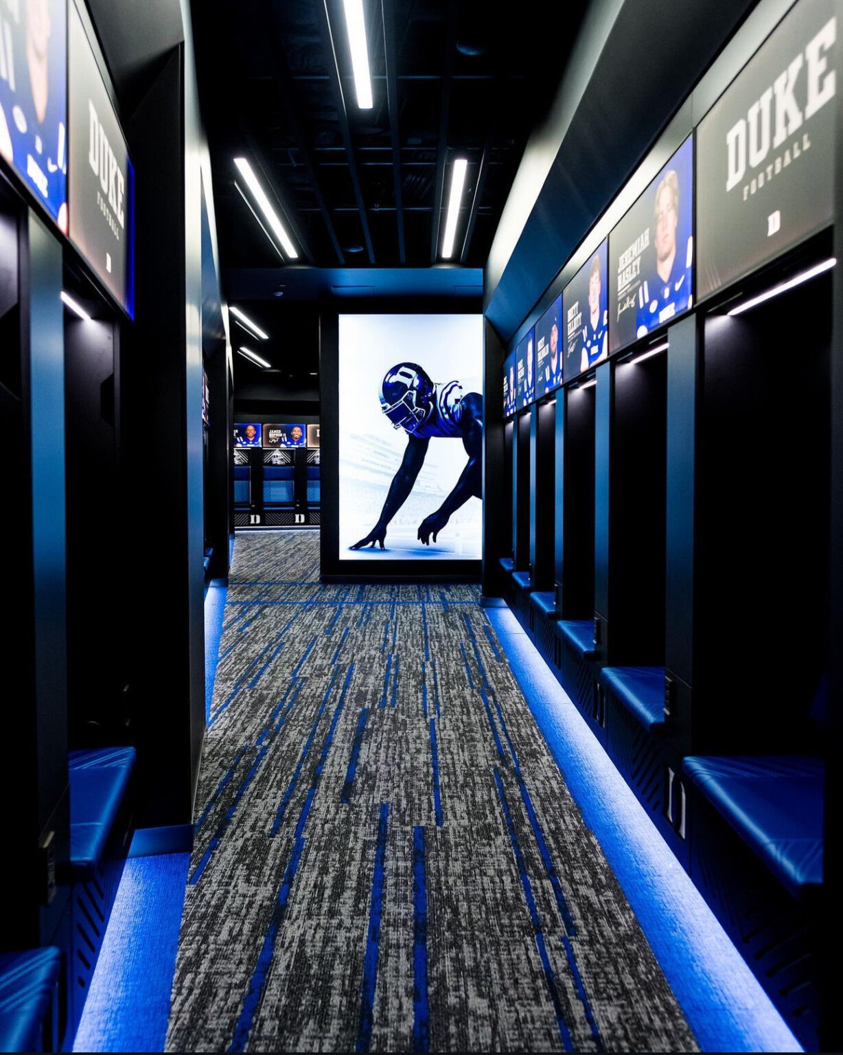 Project Insight: Duke University Football Locker Room