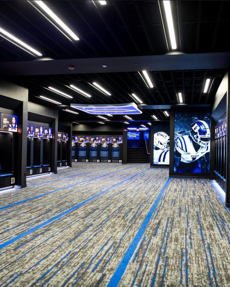 Project Insight: Duke University Football Locker Room